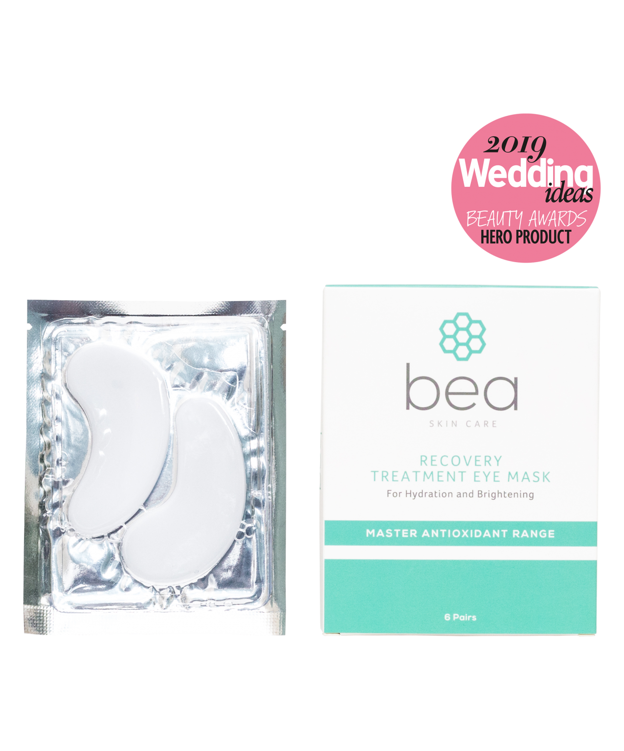 Recovery Treatment Eye Masks - 6 Pairs - bea Skin Care